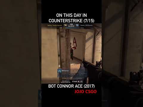 BOT CONNOR ACE IN FACEIT SERVER ON THIS DAY #csgo #cs2