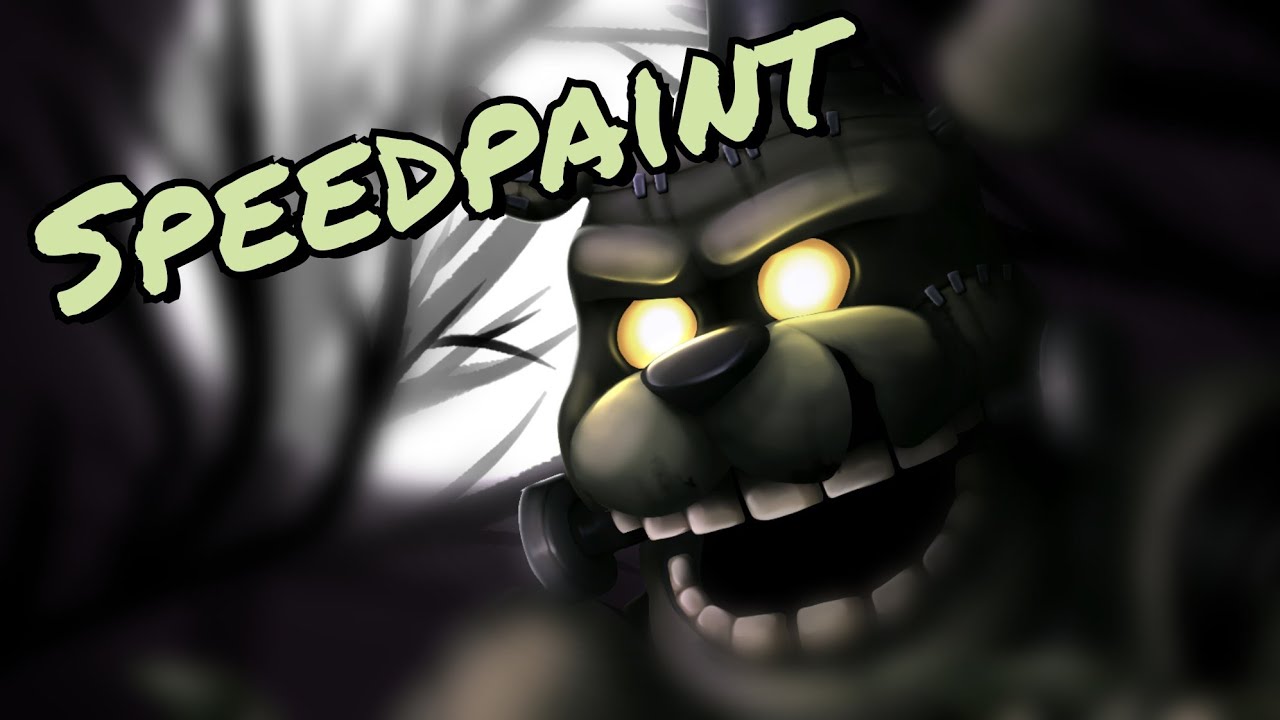 DREADBEAR!  (Fnaf HW DLC Speedpaint)