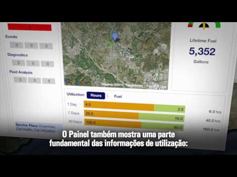 Cat® Product Link™ | Dashboard Overview (Portuguese Subtitles)