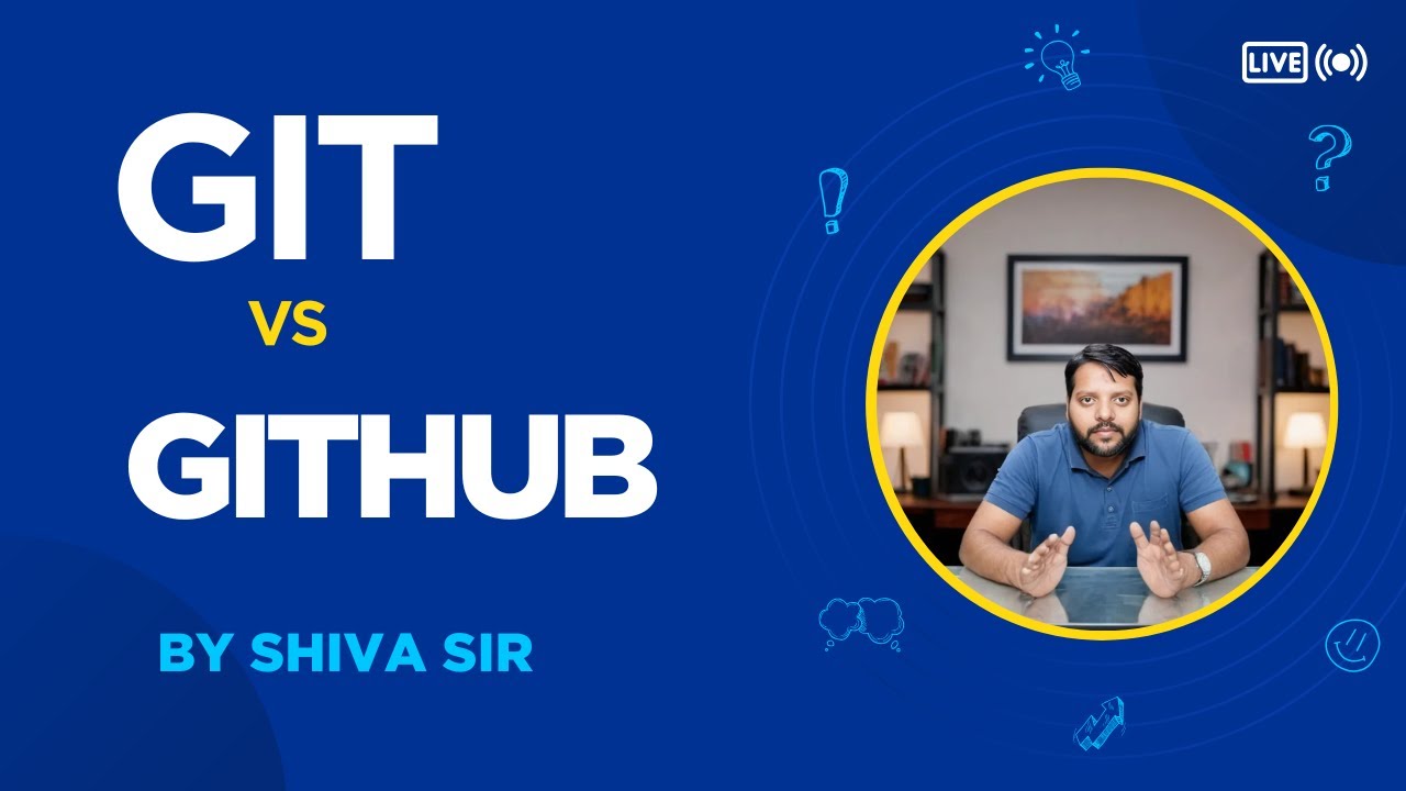 Git & GitHub Master Class from basic to advance by Shiva Sir  | #git #github