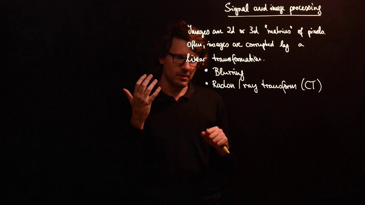 Signal and image processing