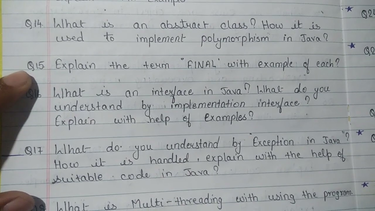 MCS-24 OBJECT ORIENTED TECHNOLOGY AND JAVA PROGRAMMING