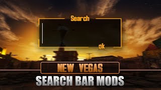 Search bar mods at Fallout New Vegas - mods and community