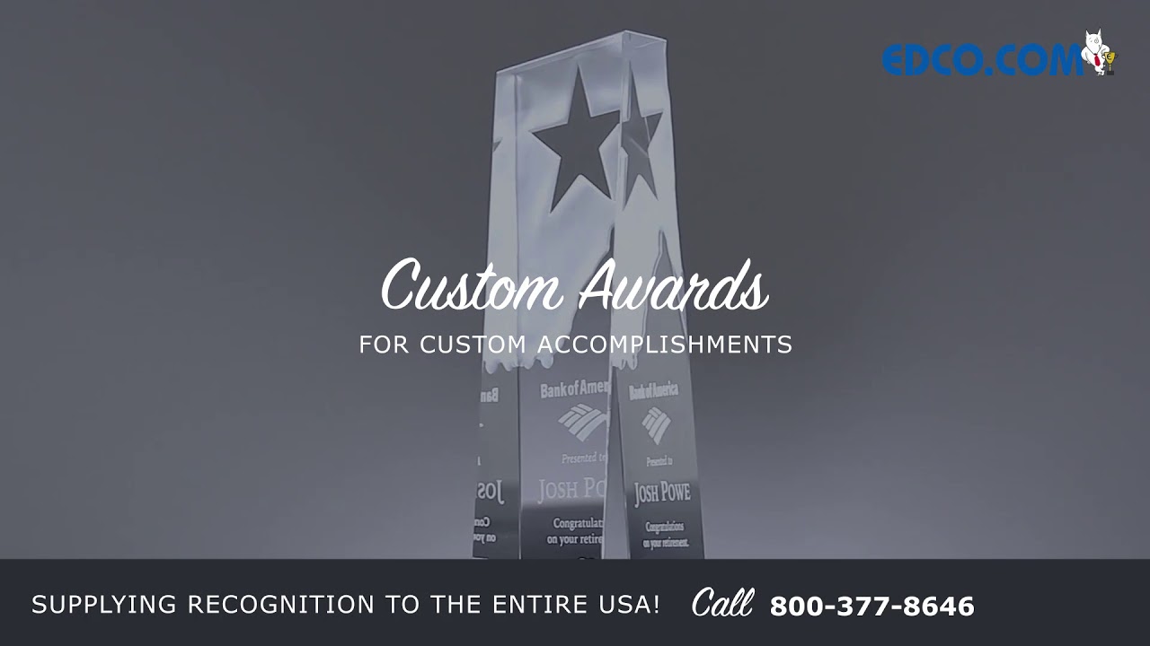 Custom Awards & Employee Recognition Trophies
