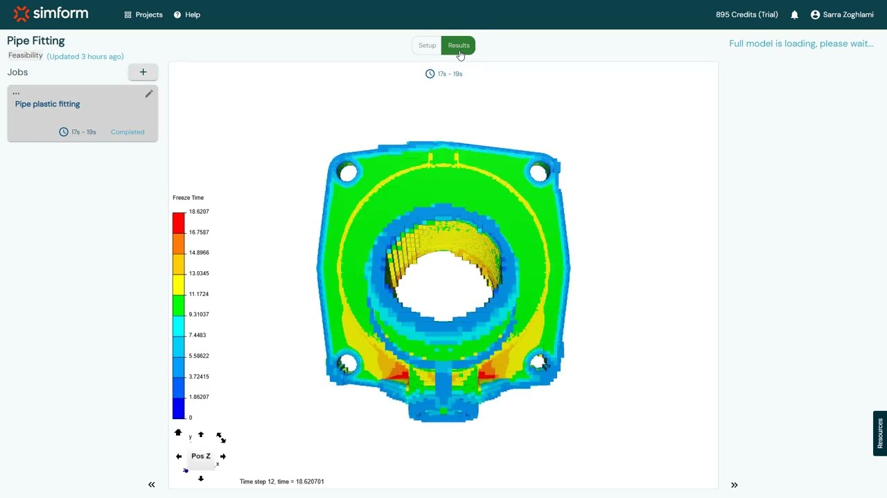 SimForm: Creating and Running Feasibility Analyses