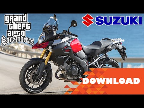 Now you can ride a V-Strom 1000 in GTA SA (PC Version) with this mod ...