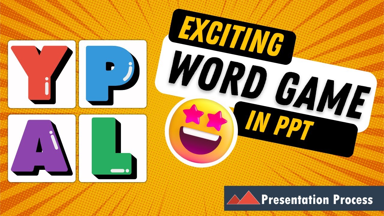 Addictive PowerPoint Word Scramble Game with Countdown Timer