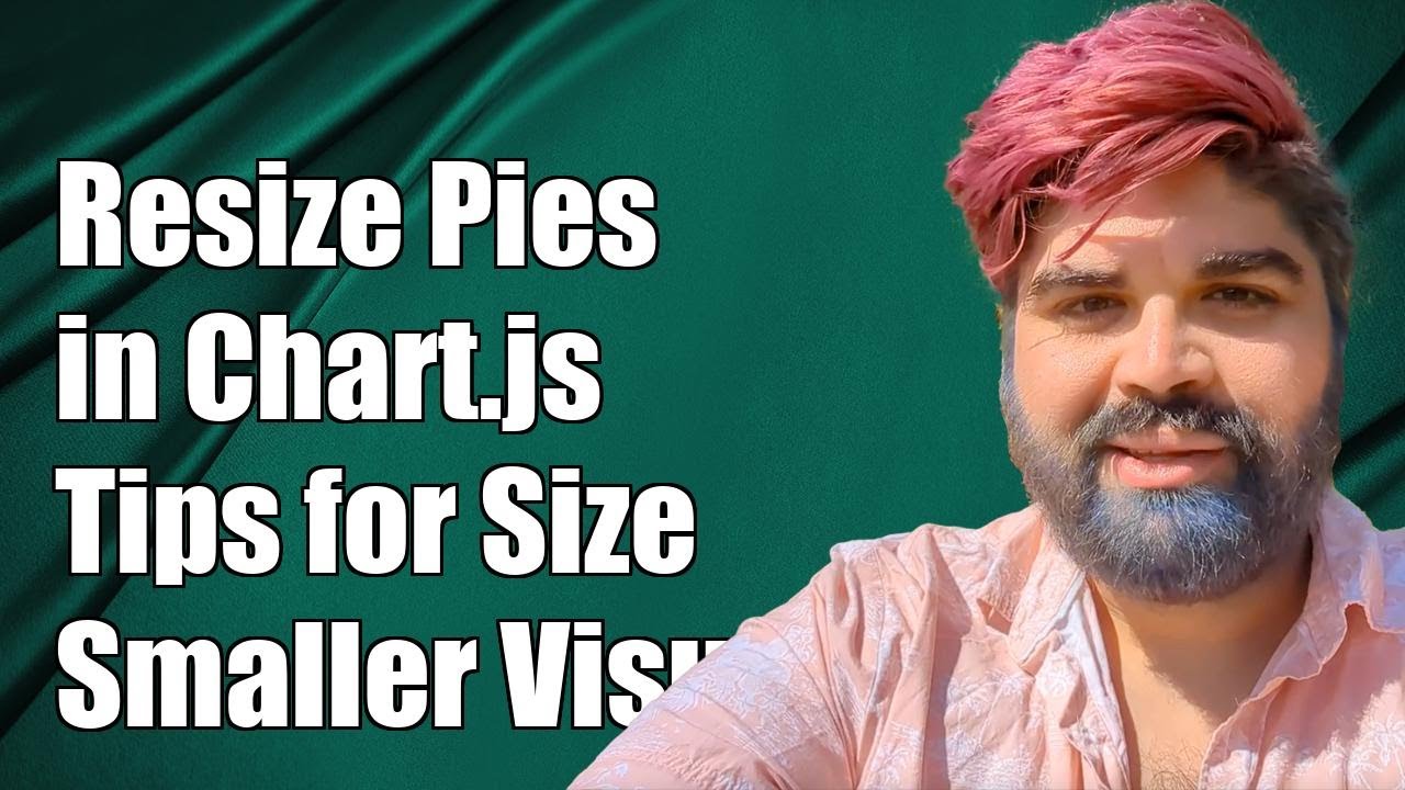 How to Resize Pie Charts in Chart.js: Tips for Smaller Visuals