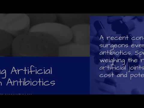 Dr. Derek Amanatullah - Precoating Artificial Joints with Antibiotics