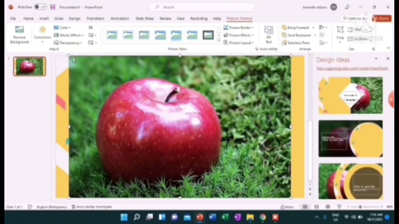 Applied Productivity Tools Using Slides(Adding Pictures)
