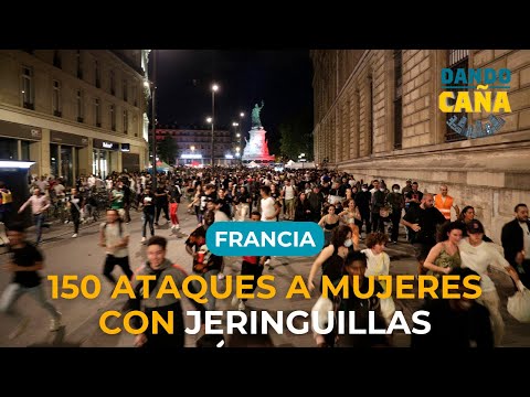 Inmigrantes ilegales DESTROZAN París y denuncian más de 150 ataques a mujeres con jeringuillas