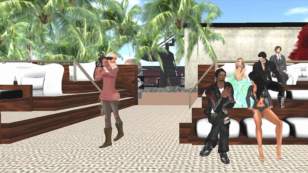 Secondlife vlog: That Darn Laughing Gesture!!