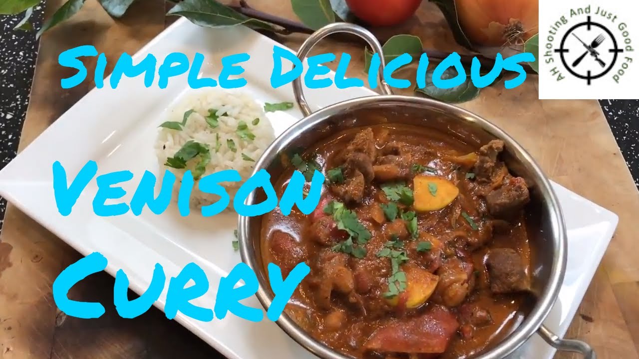 How to make a Simple and delicious Venison,Beef or Lamb curry. AHSJGF