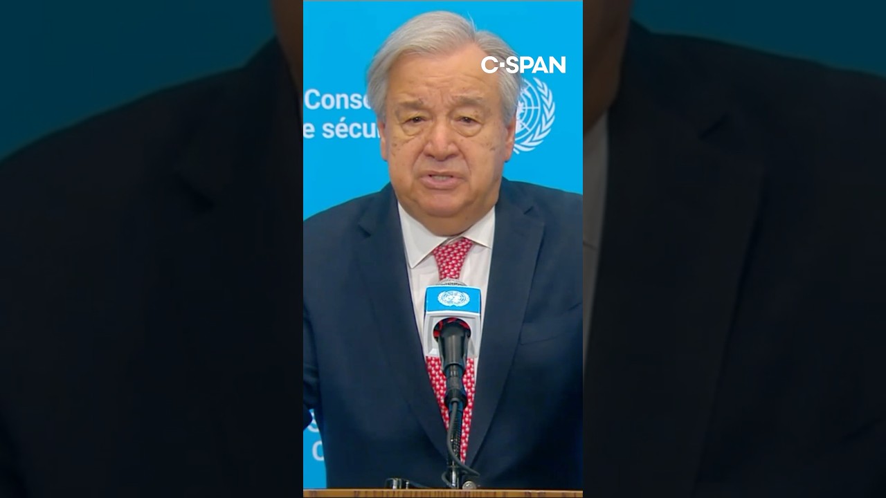U.N. Chief calls for end to Iran war