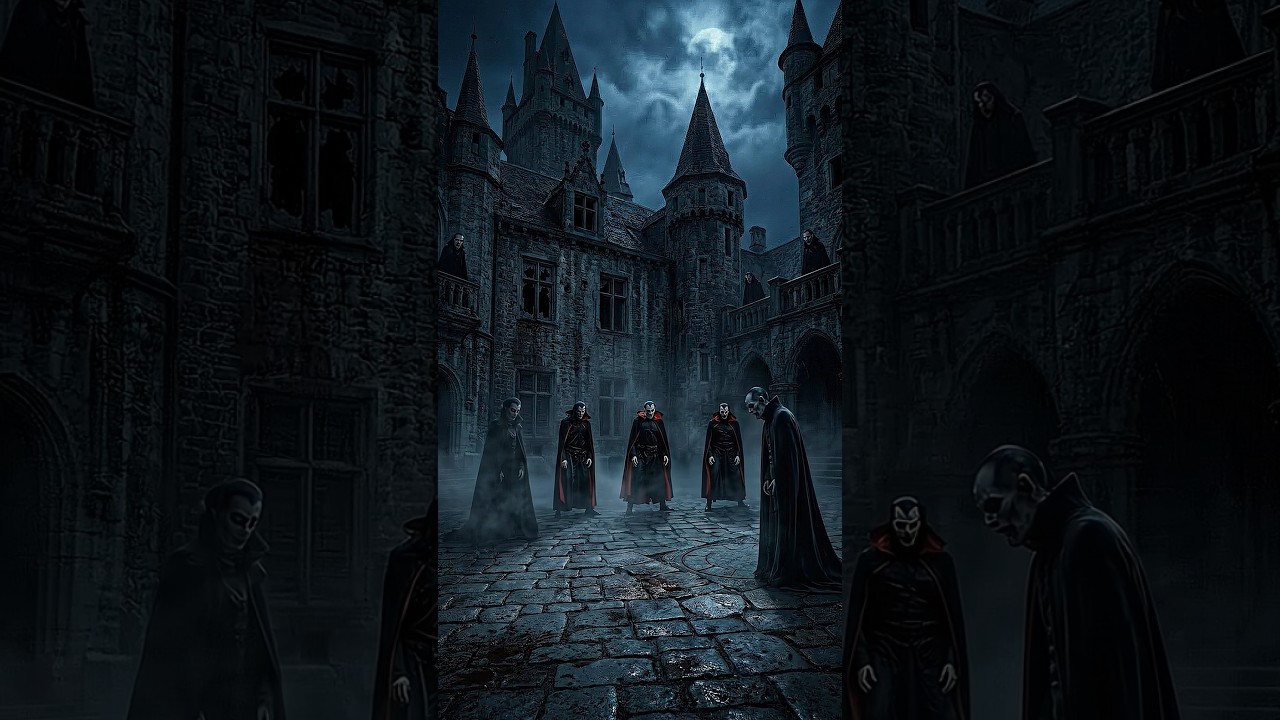 Vampire Castle Escape 🧛 Hidden Bunker Dark Secret Revealed #VampireStory #HiddenBunker