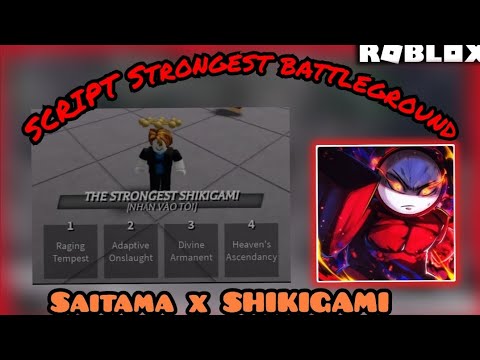 [NEW💥] Strongest battleground script |Saitama x SHIKIGAMI|icekiroblox/no key📥
