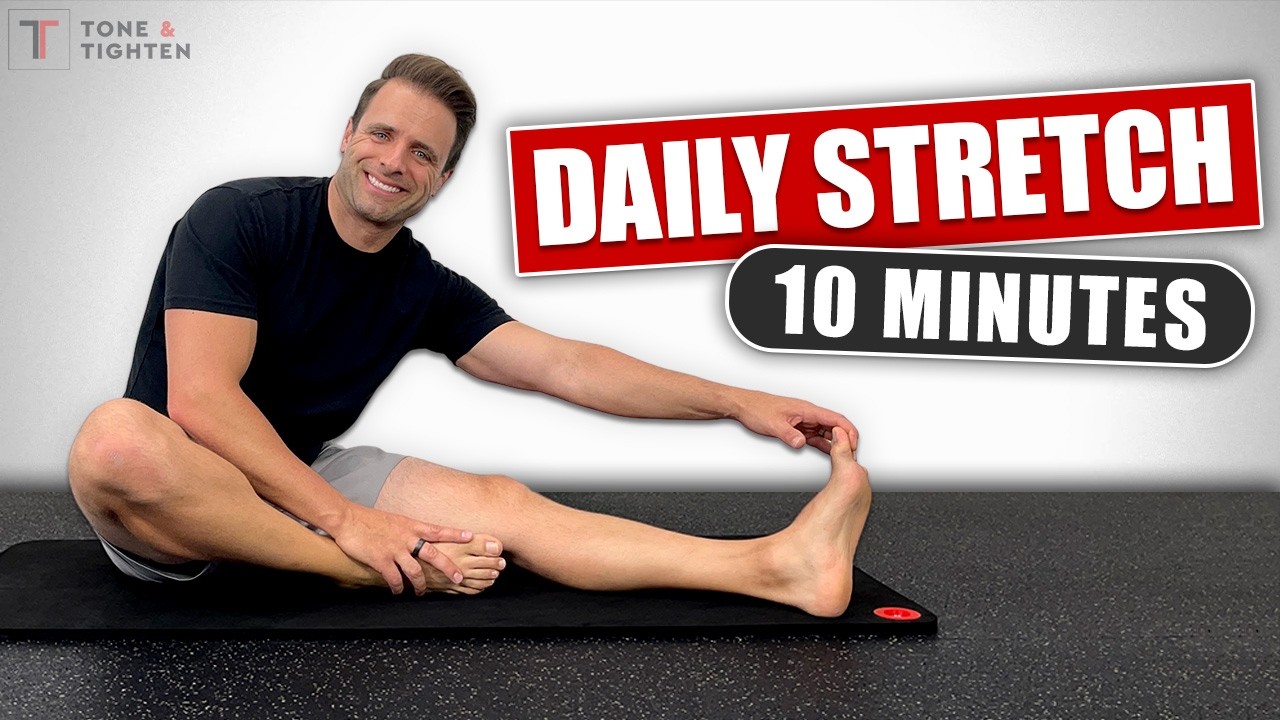 10 Minute Total Body Stretch! [Daily Flexibility Routine for Beginners]