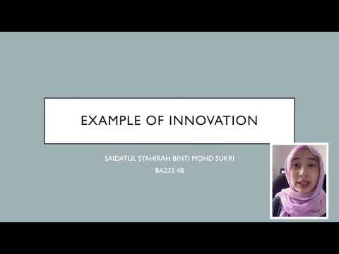 EXAMPLE OF INNOVATION