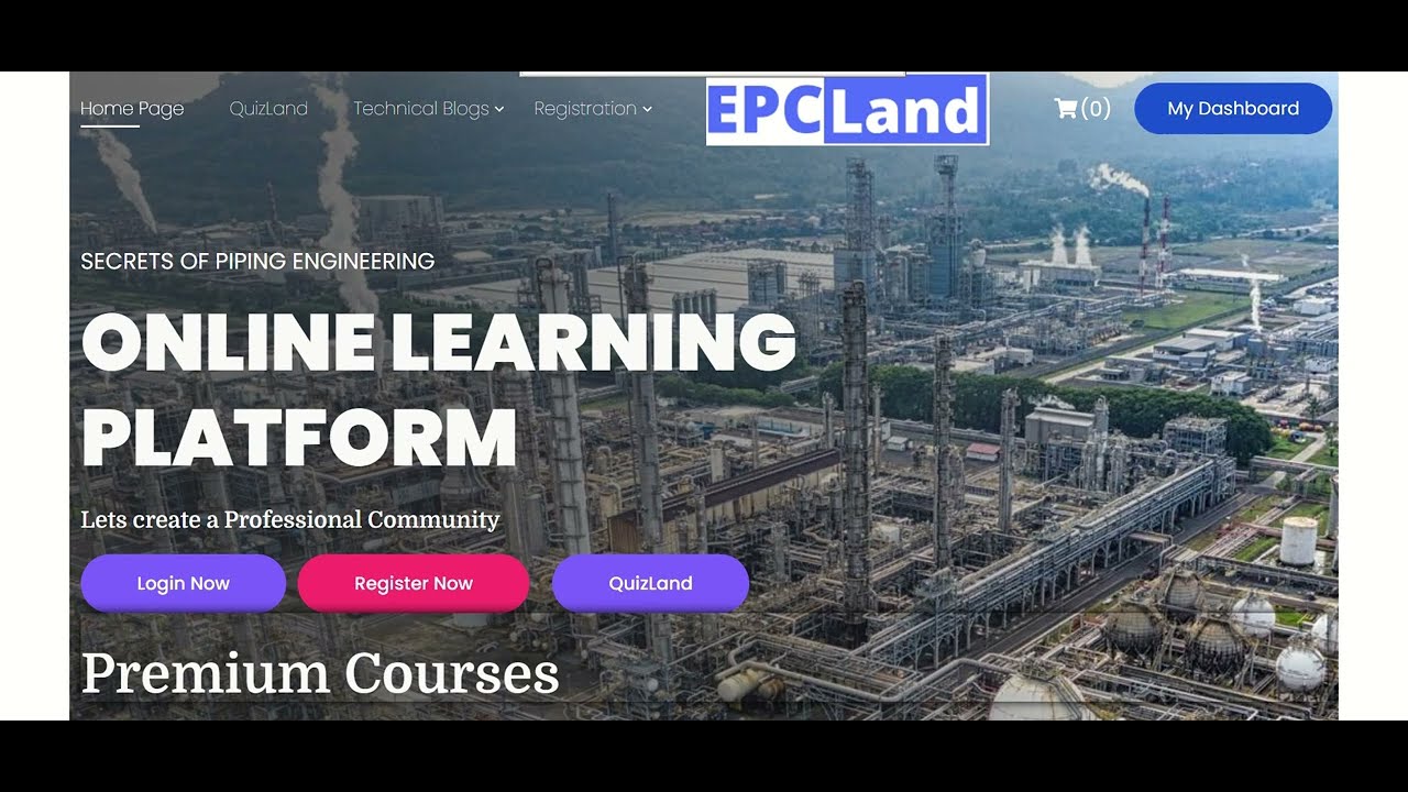 Complete Piping Engineering Course: Layout, Materials & Stress