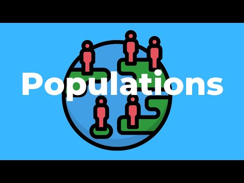 Factors that affect population size