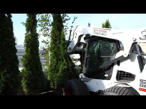 Tree Puller Attachment for Skid Steer Loader - Demo