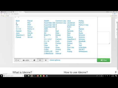 Compile and Run Online with IDEONE [CodeWithConfidenceInC]