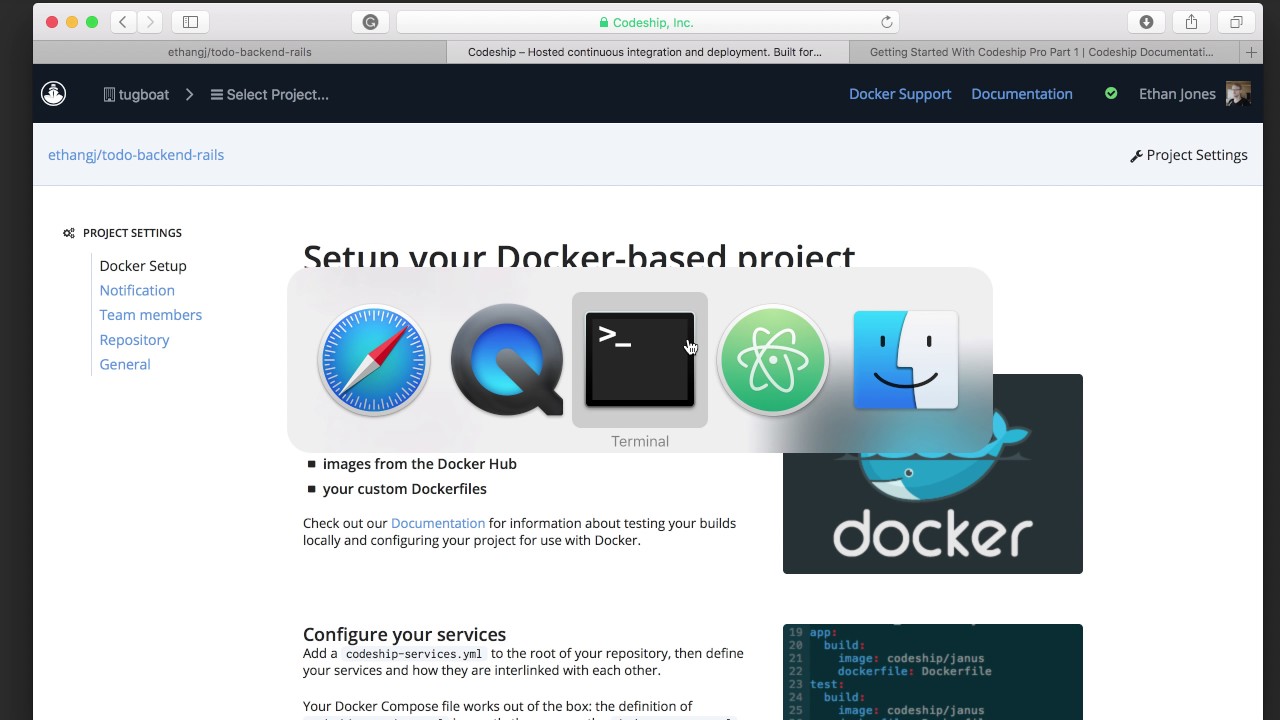 Codeship Pro GitHub Setup