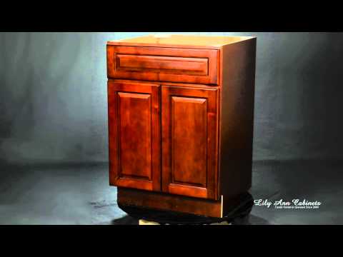 Lily Ann Cabinets Madison Chocolate Cabinet Features