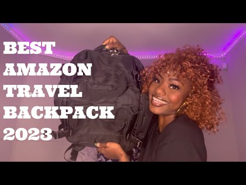 Best AMAZON TRAVEL backpack 2023 | Unboxing #amazon #travel #backpacking