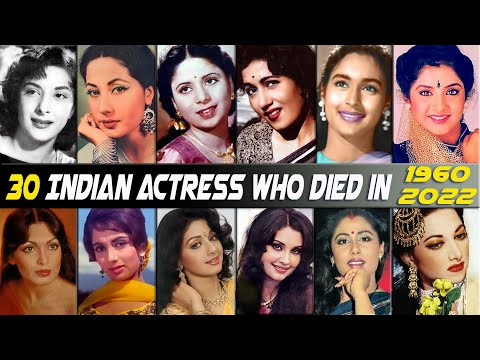 bollywood actress death list of all time till 2022, 30 popular bollywood actresses who died till now