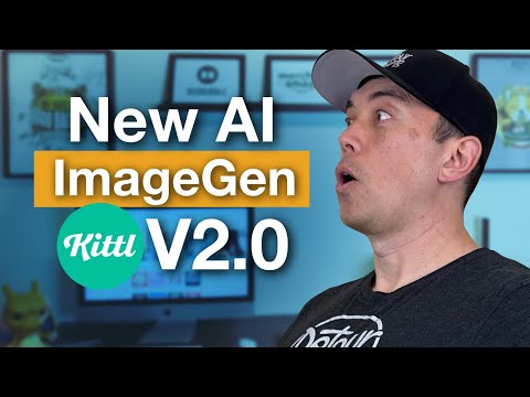 Discover What's New!! Kittl's AI Image Generator V2.0 Full Tutorial