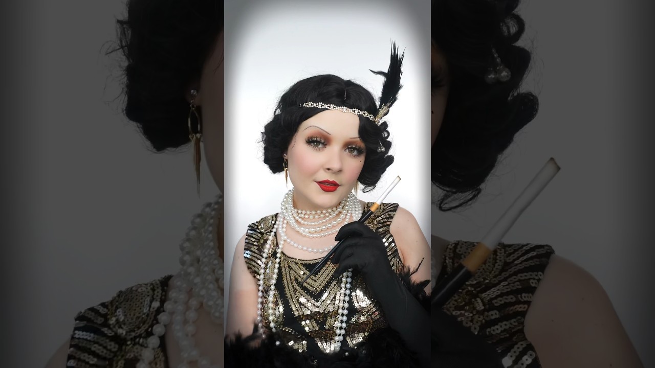 1920’s Makeup ✨ | EllaDoesFx | #shorts