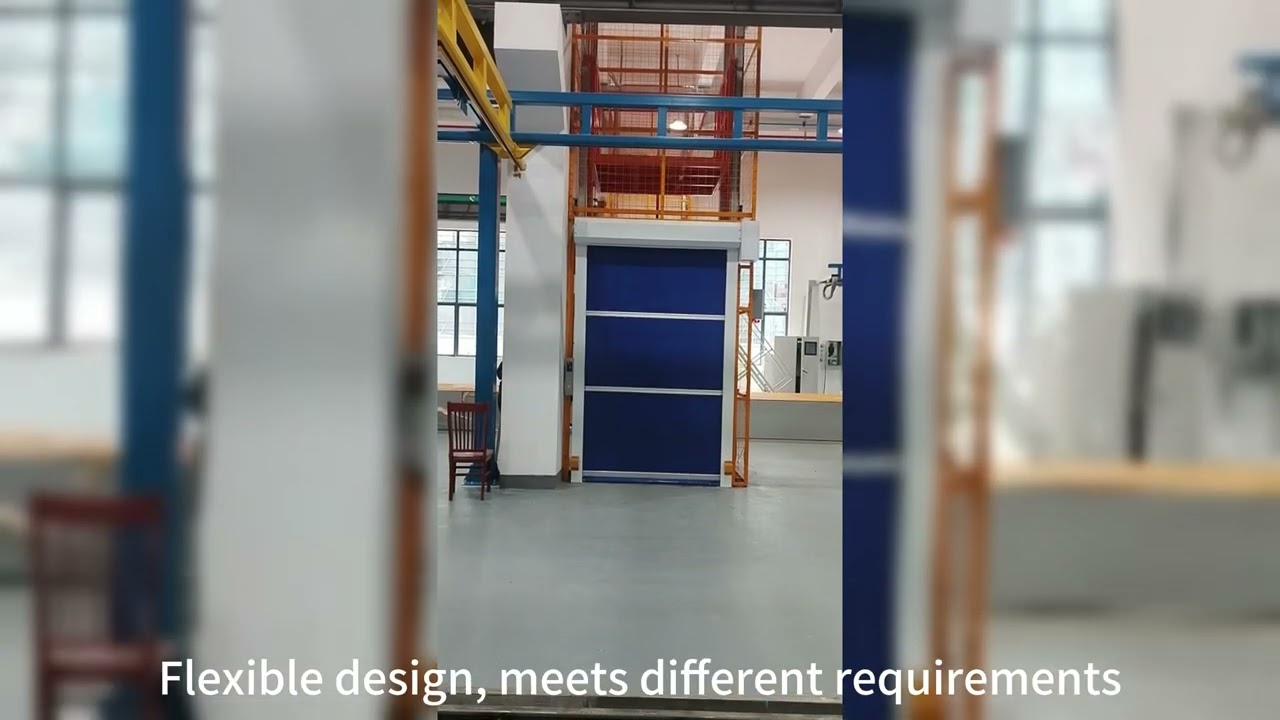 Guide Rail Cargo Lift  Hydraulic Freight Elevator Manufacturer