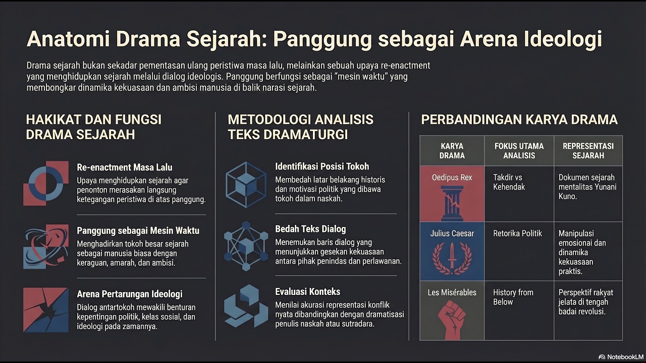 Sastra Sejarah Pertemuan 5 - Anatomi Drama Sejarah