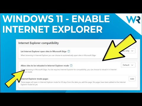 Enable Internet Explorer on Windows 11 - Compatibility Mode [2023] | Видео