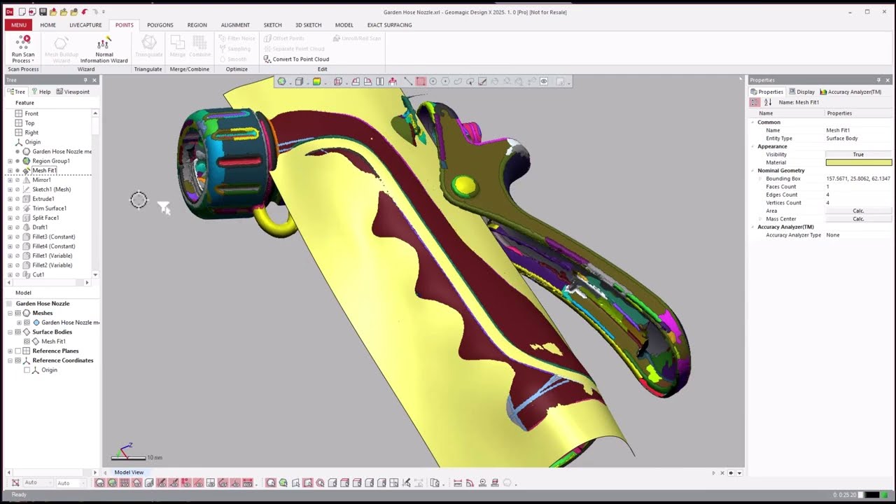 Reverse Engineering a Home Garden Sprayer | Geomagic Design X