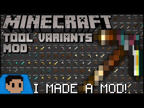 Tool Variants Mod! Minecraft Mod