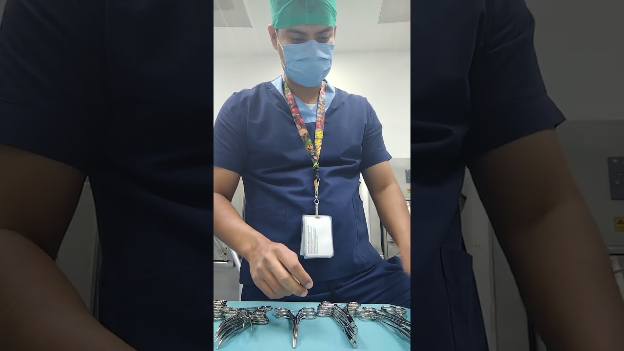 Surgical Instruments in a Cesarean Section