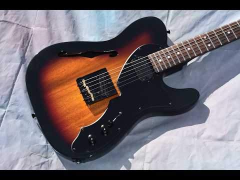 Custom Pre-order! Thinline Telecaster HH 2025 3-Color Vintage | Reverb