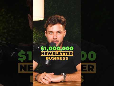 How You Can Create a 7-figure Newsletter Business #business #entrepreneur