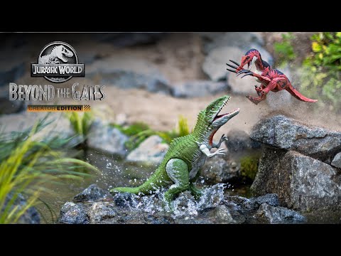 Jurassic World Reimagined Giganotosaurus & Therizinosaurus | Beyond the Gates Creator Edition 6