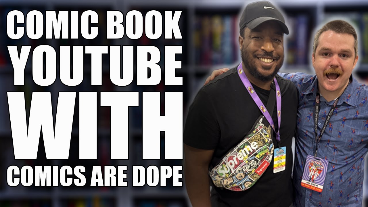 How To Start A Comic Book YouTube Channel ft. BJ from @comicsaredope