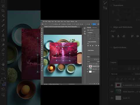 How to crop an image in a layer in photoshop?