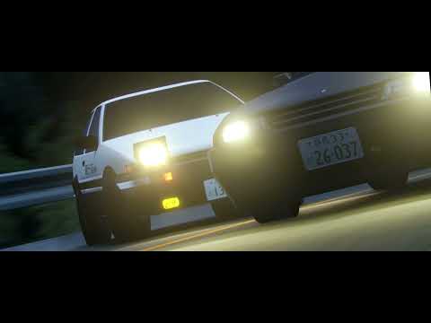 Initial D: AE86 vs R32 [BLENDER CINEMATIC]