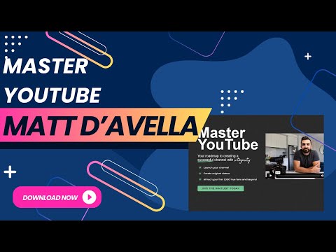 Master YouTube by Matt D’Avella
