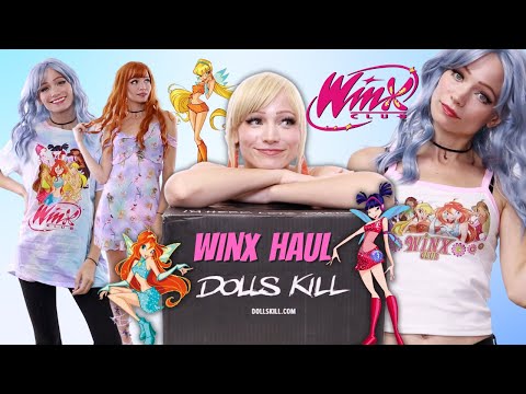 Winx Club x Dolls Kill Clothing Line?? | Try-on Haul