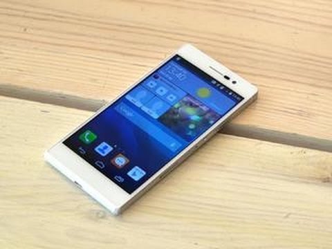 The skinny, glass, selfie-loving Huawei Ascend P7
