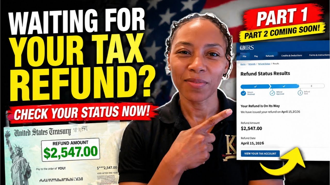Where’s My Tax Refund? 🤔 How To Check IRS Status FAST (2026 Guide) | Part 1