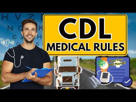 CDL Medical Exam Rules: Vision, Hearing, and Blood Pressure Explained