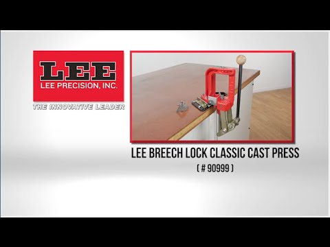 Lee 90999 Breech Lock Classic Cast Press